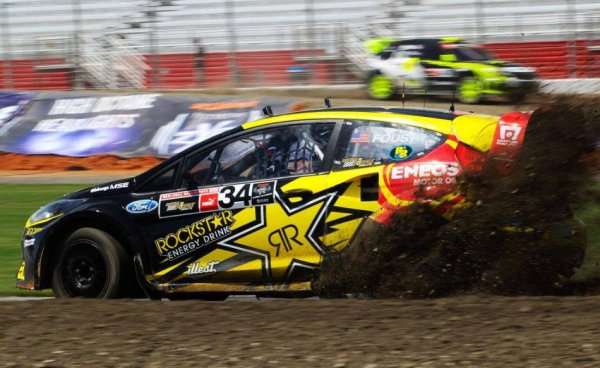 Ford Racing Image of Tanner Foust from the 2013 Global RallyCross ...